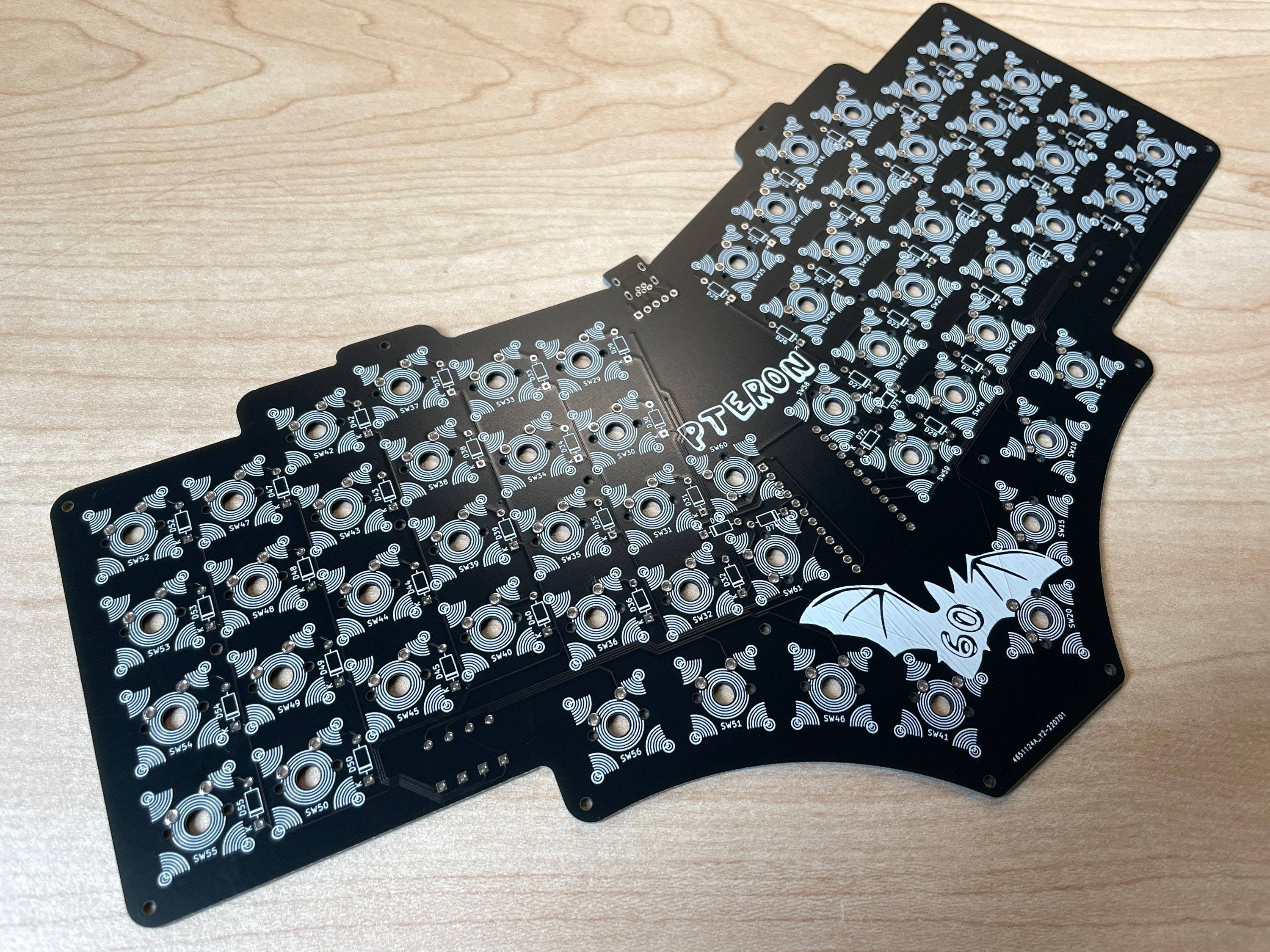 Pteron Keyboard PCB - Etsy