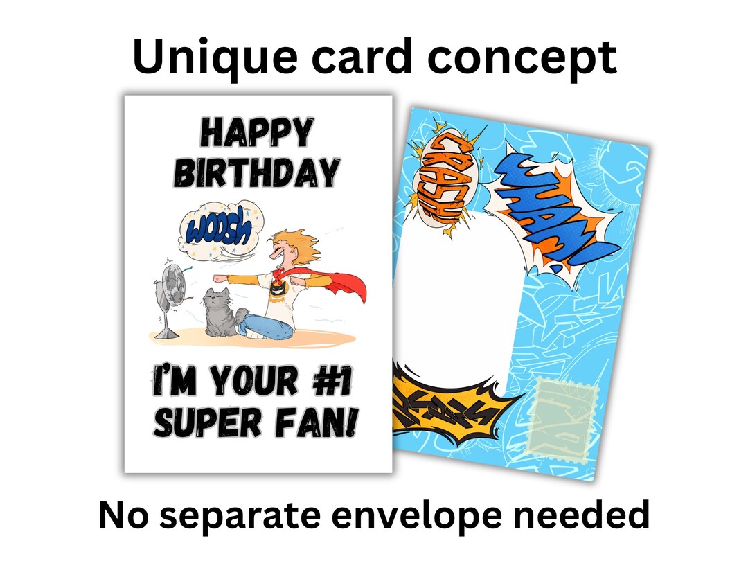Boys Birthday Card for Your Super Hero Son, Nephew, Grandson, Brother ...