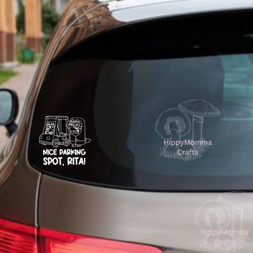 Nice Parking Spot Rita Car Decal - Etsy
