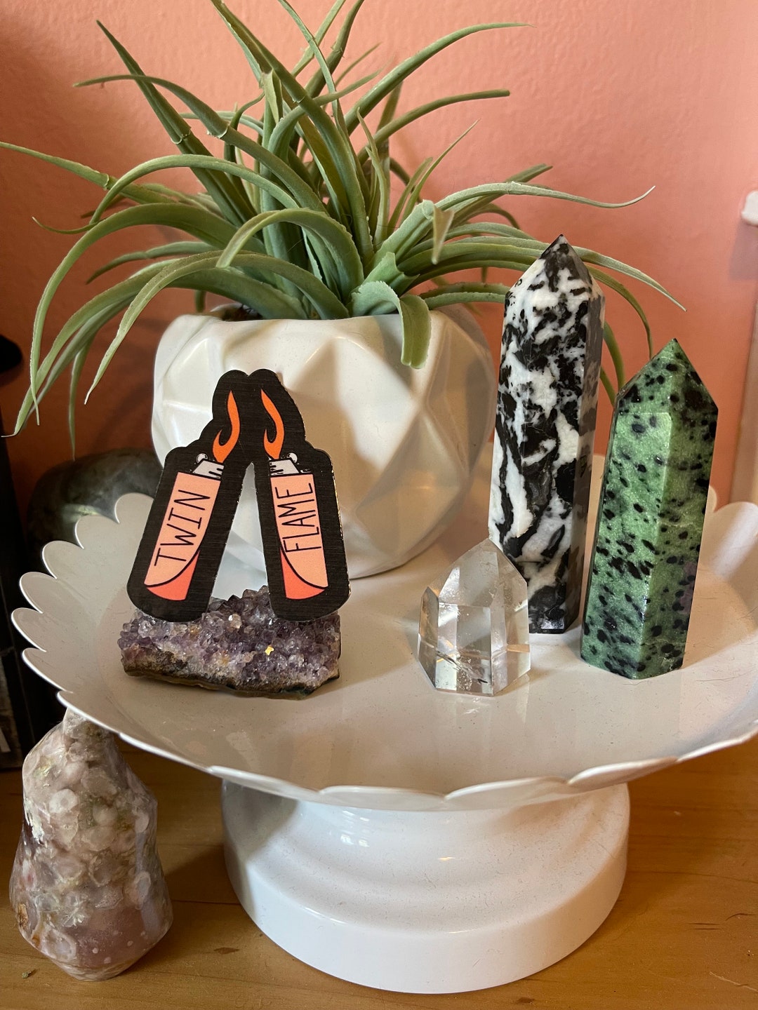 MGK Twin Flame Vinyl Sticker, Laptop Sticker, Water Bottle Sticker ...