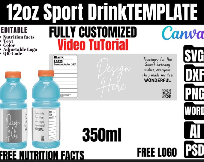 Personalized Gatorade Bottle Custom Water Bottle - Etsy Canada