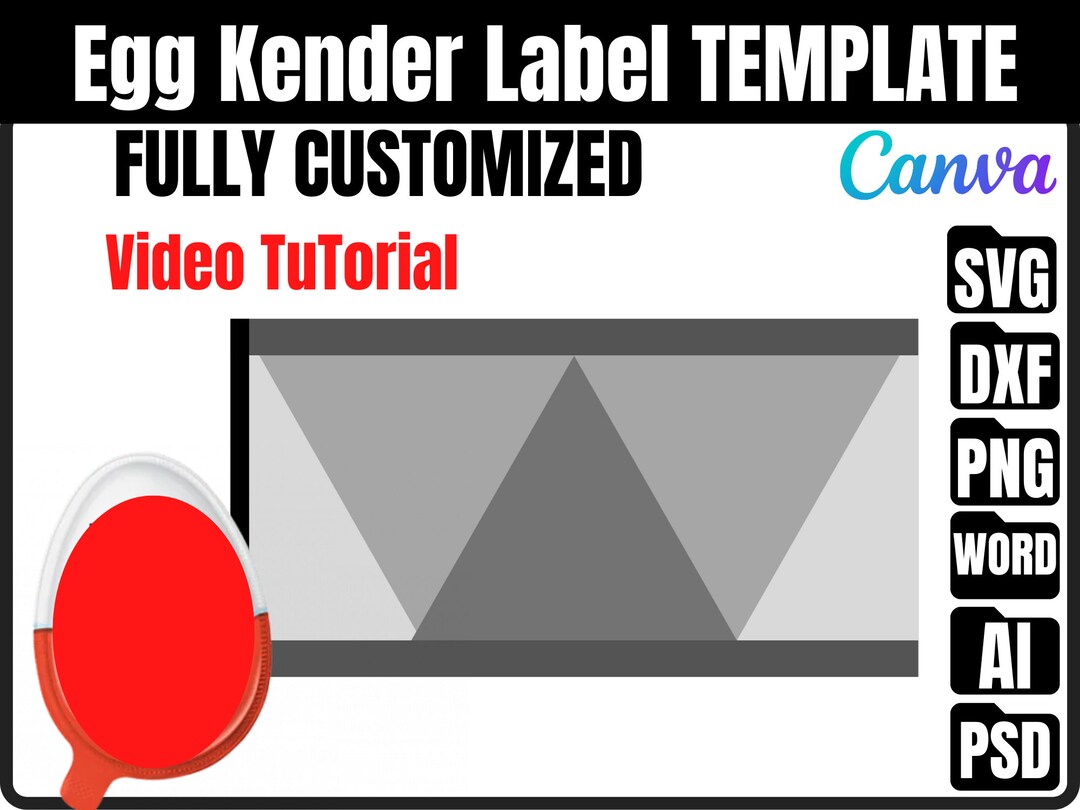 Cinder Egg Holder Template, Chocolate Egg Holder Template, Chip Bag ...