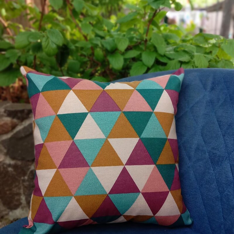 Triangle Cushion - Etsy