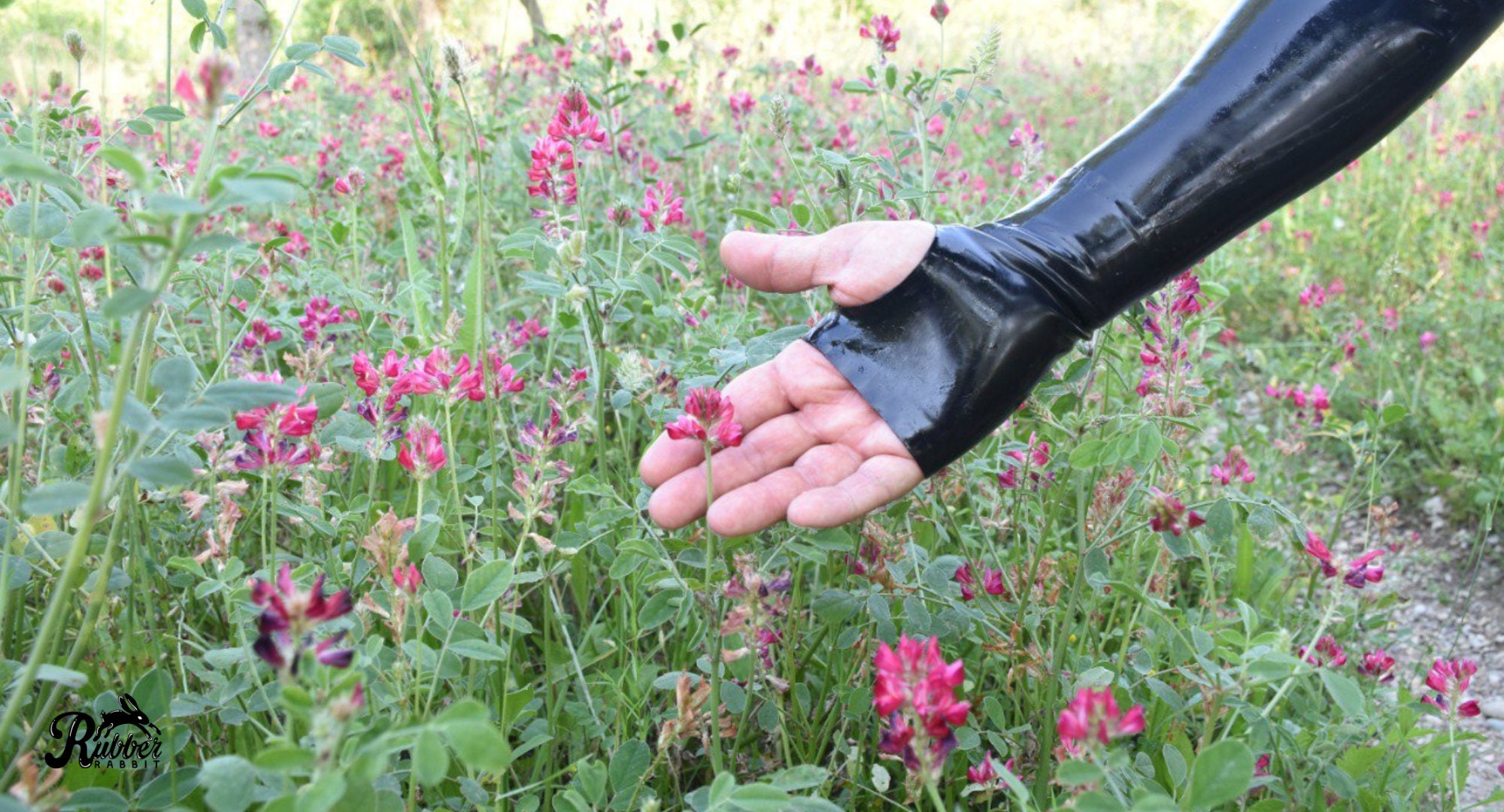 Latex Short Fingerless Gloves - Etsy