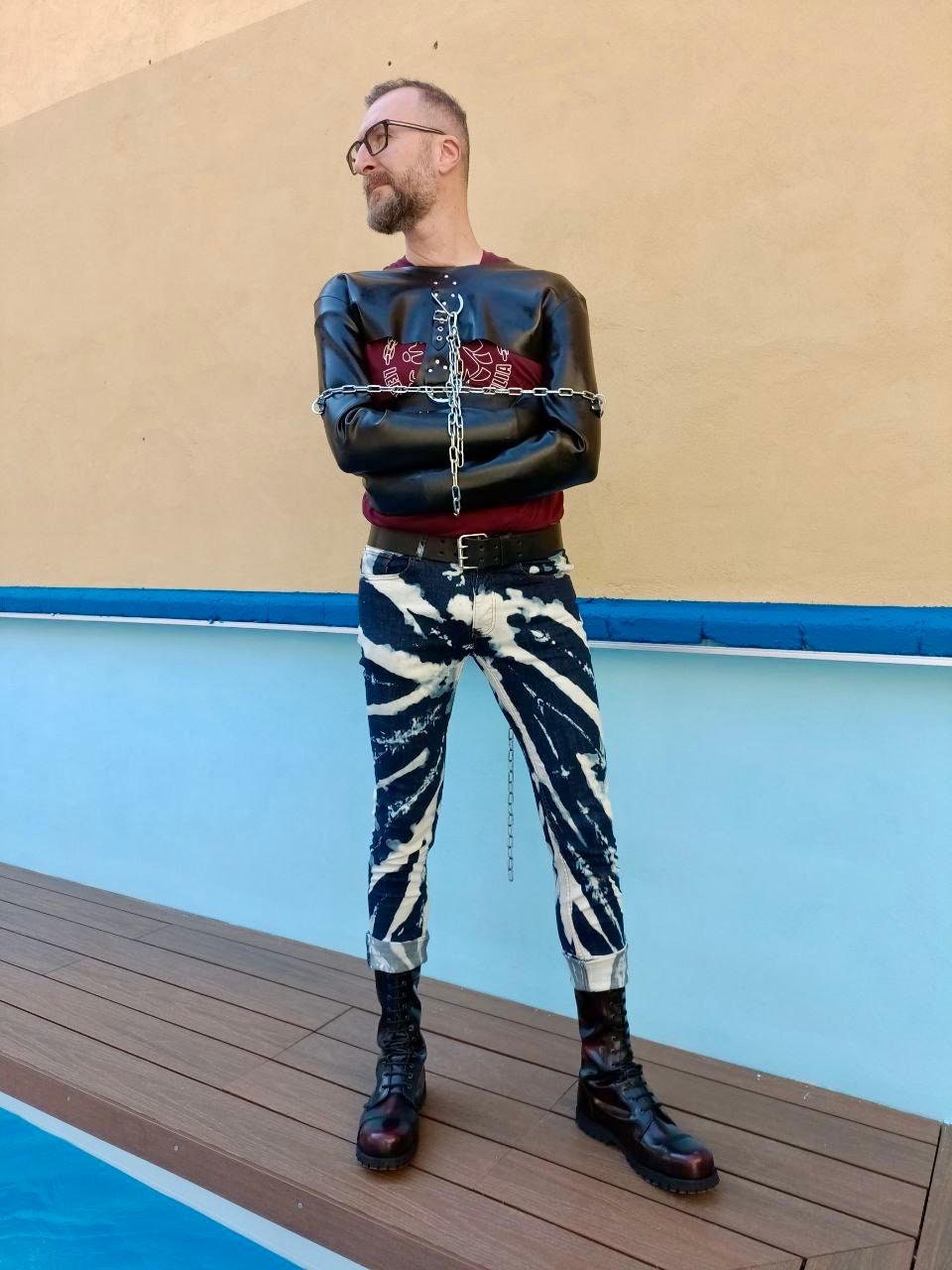 3 in 1 RUBBER STRAIGHTJACKET - Etsy