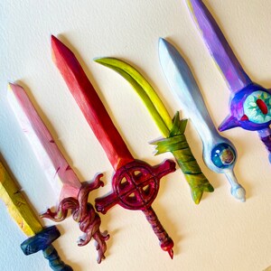 Adventure Time Swords Print | A5 Matt Art Print - Etsy