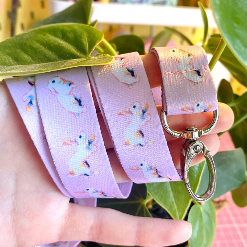 Ribbon Lanyard - Etsy