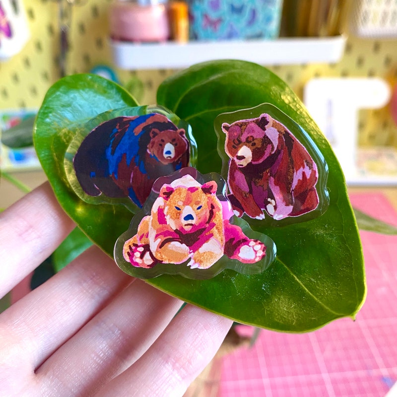 Bear Pins - Etsy