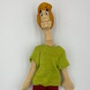 1991 Toymaster Retro Soft Toy Dog. Standing With Bright Yellow Outfit ...