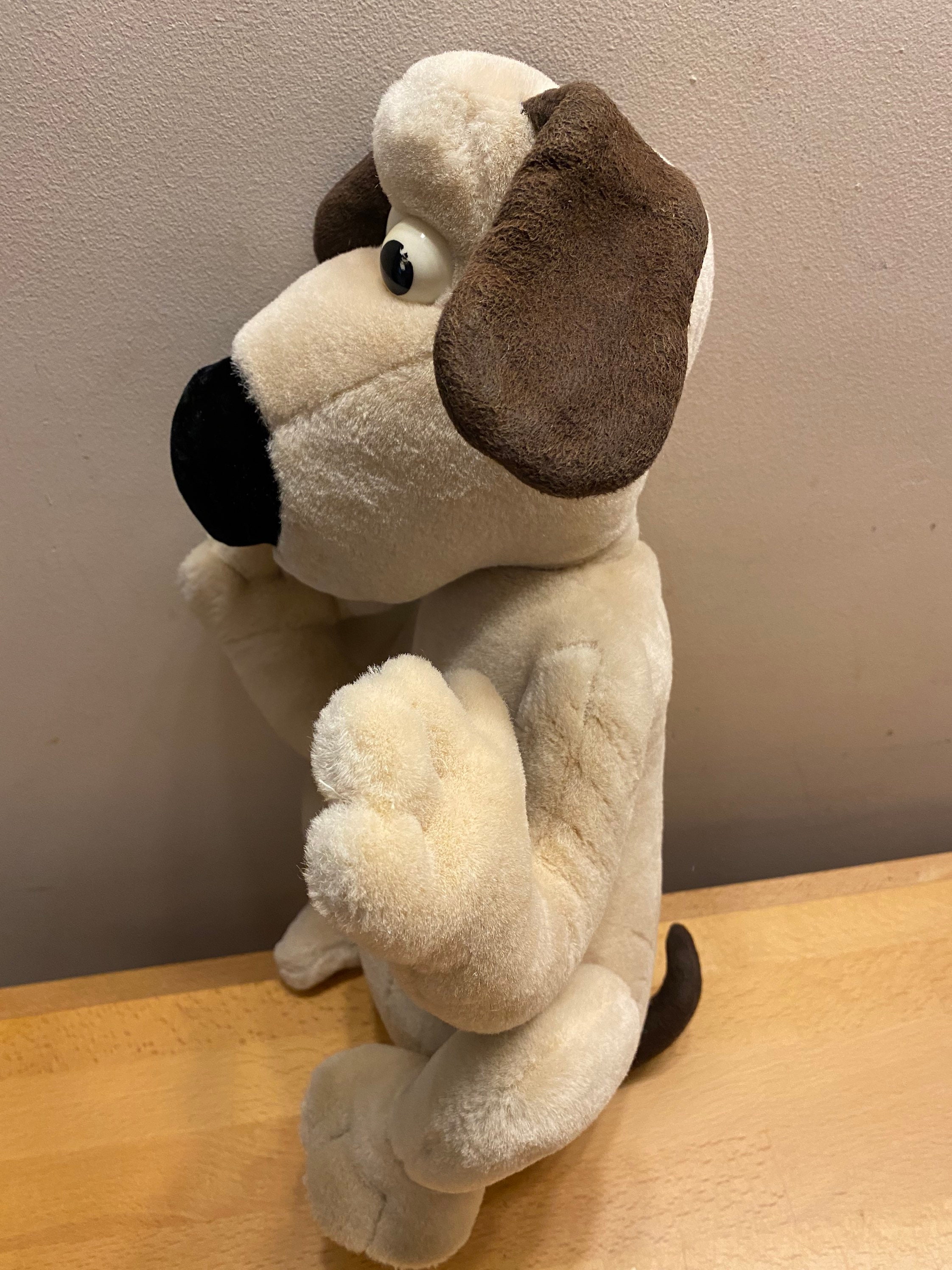 Merrythought Rare Gromit Soft Toy Plush Dog From Wallace & Gromit ...