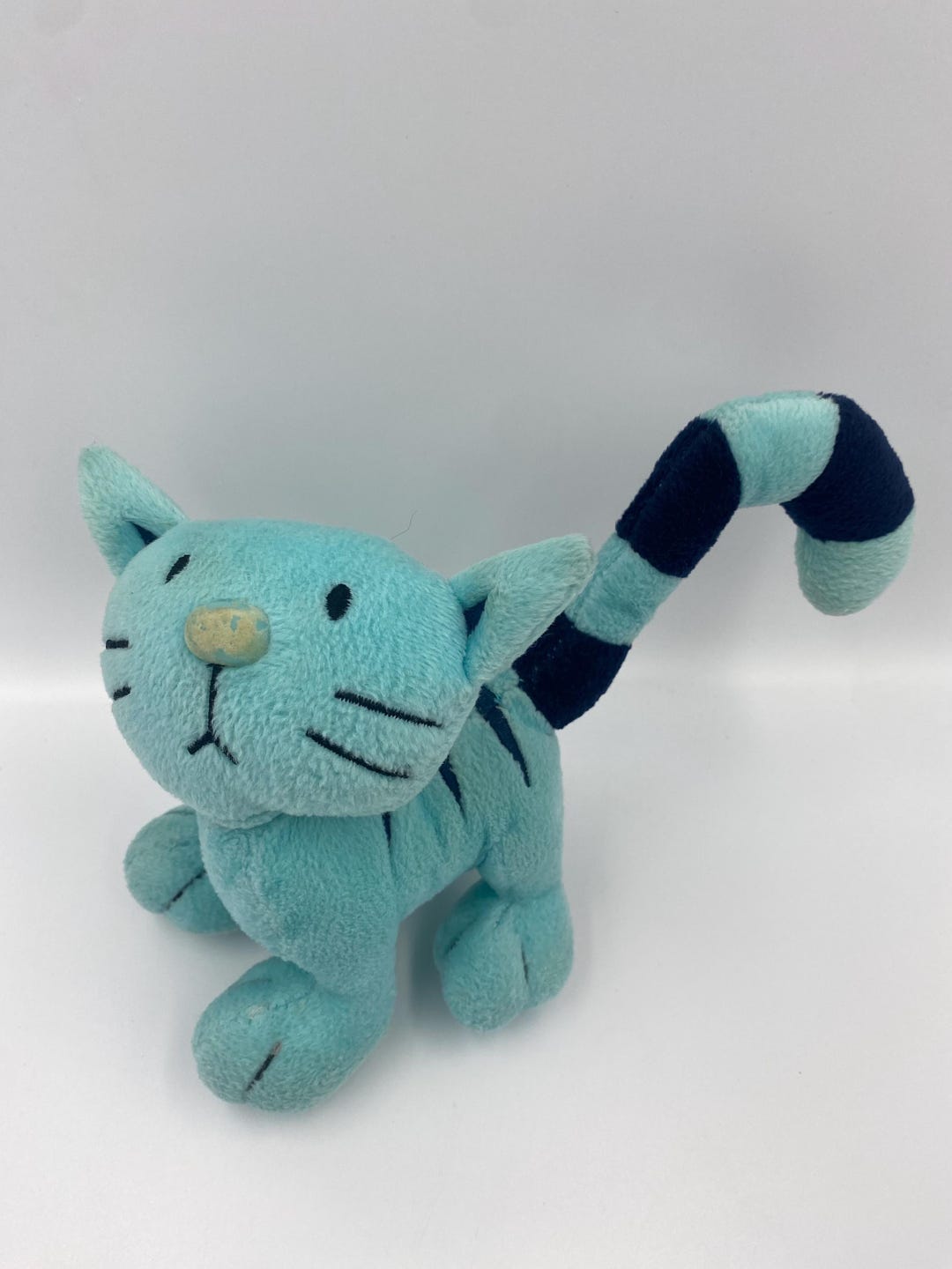 1998 Pilchard the Cat, Bob the Builder. Vintage Plush Toy Retro Item in ...