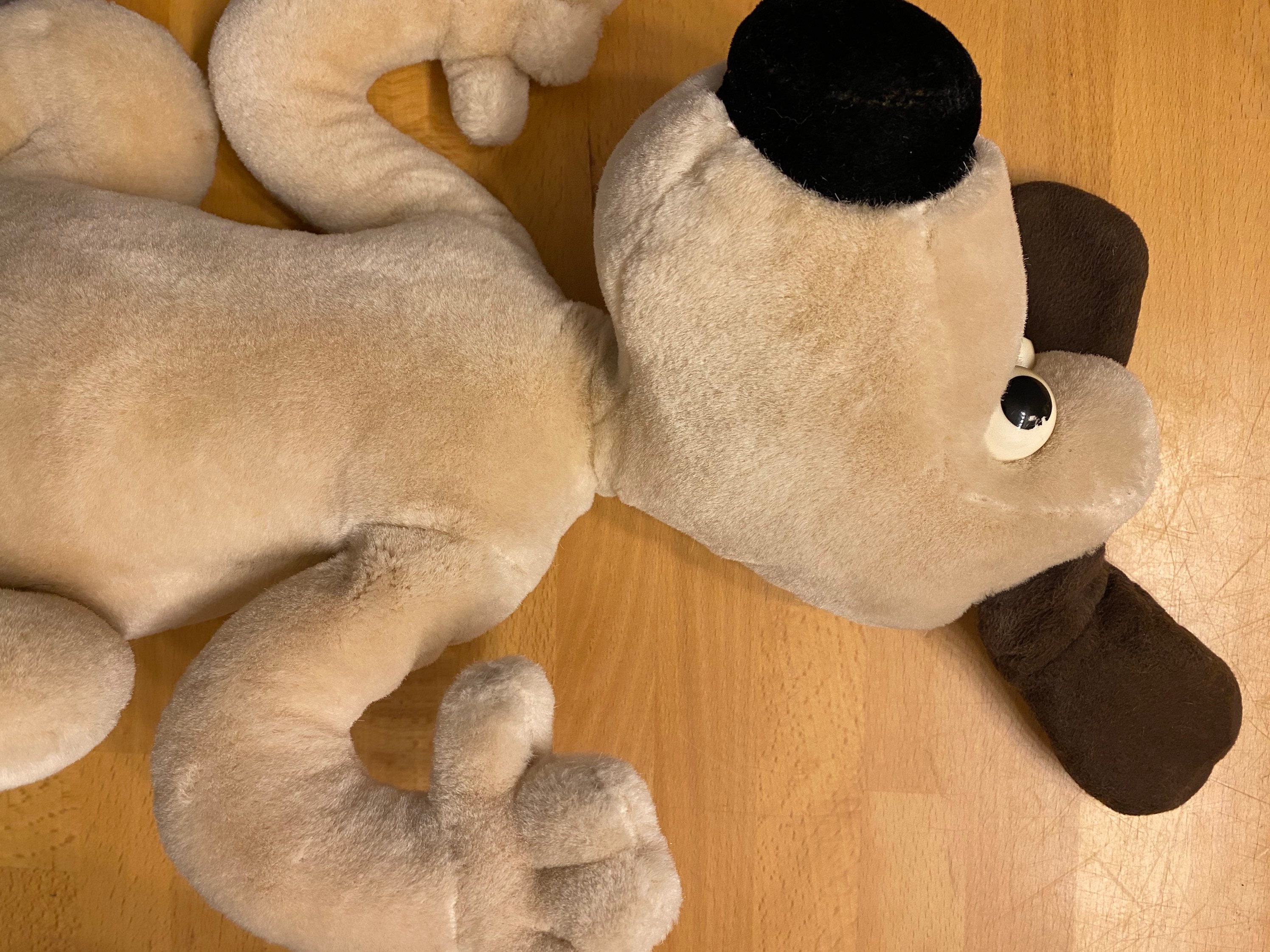 Merrythought Rare Gromit Soft Toy Plush Dog From Wallace & Gromit ...