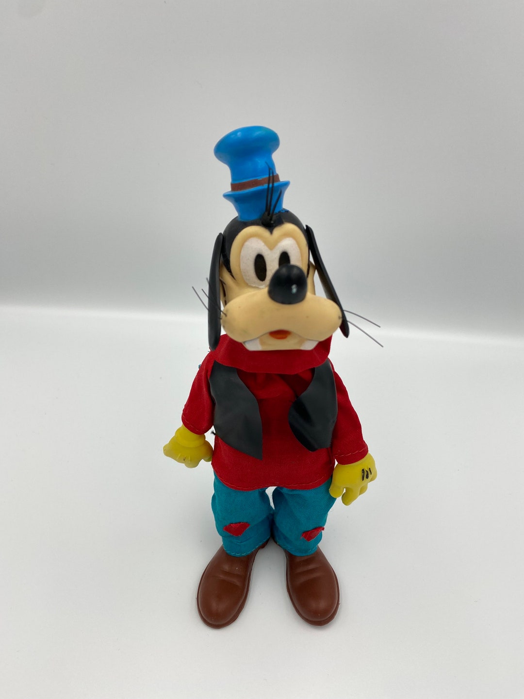 1968 Goofy Dog Rubber/plastic Figure Toy in Excellent Condition by Walt ...