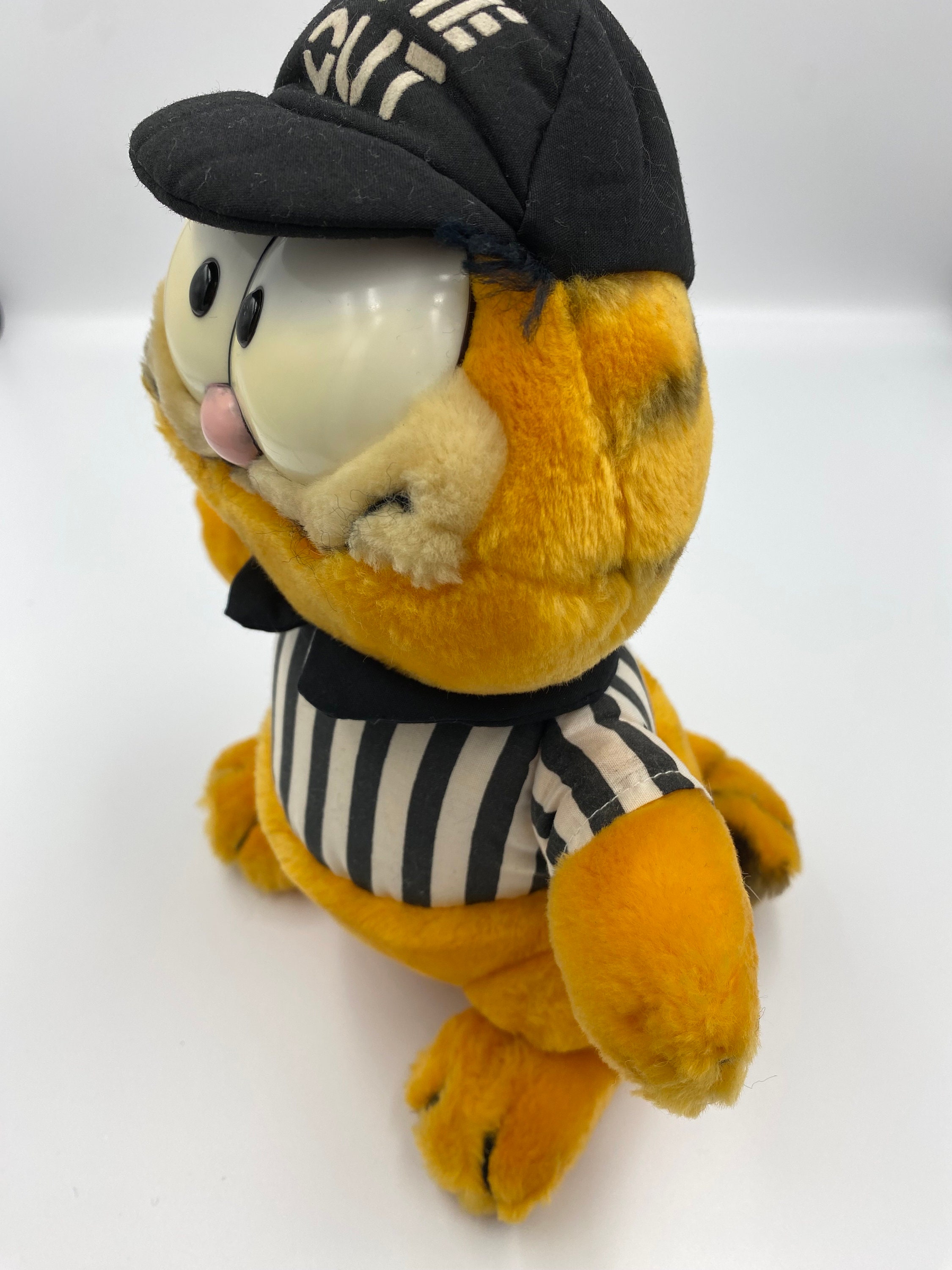 Garfield time Out Referee Cat Vintage Retro Soft Plush Toy Made by ...