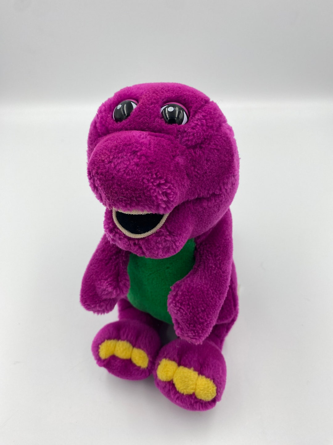 Vintage 1990s Barney Soft Toy, Excellent Purple Dragon, Gift Idea - Etsy