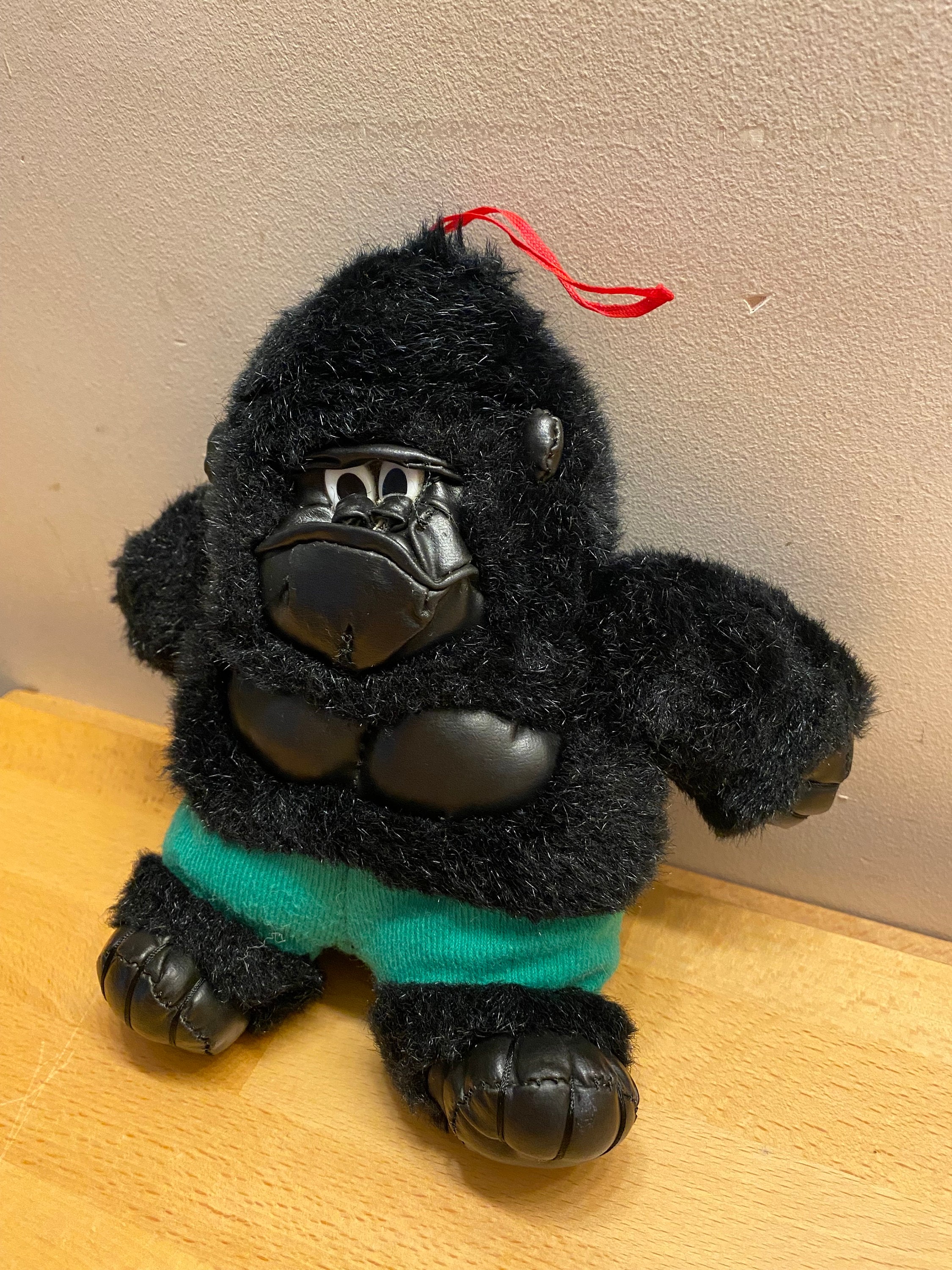 Retro 1980s-1990s Hanger Gorilla Monkey Soft Plush Toy With - Etsy