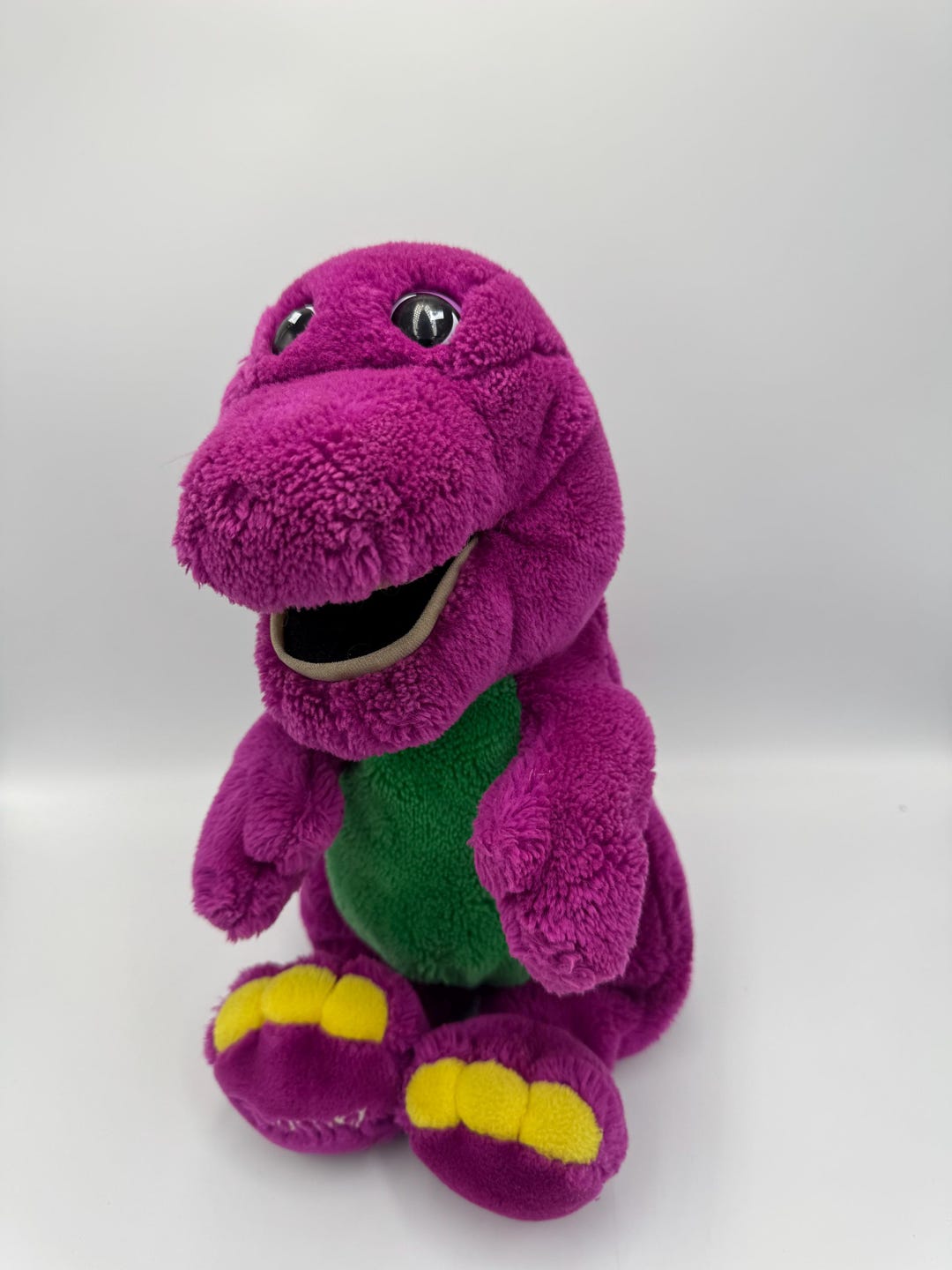 Vintage 1990s Barney Soft Toy, Excellent Purple Dragon, Gift Idea - Etsy