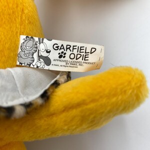 Rare 1980s Garfield ‘caveman’ Cat Vintage Retro Soft Plush Toy Made by ...