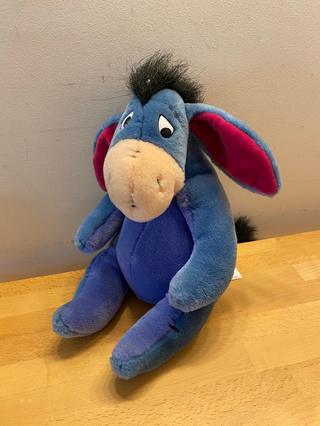 Beautifully Soft Vintage Eeyore Donkey 1980s - 1990s Plush Toy From ...