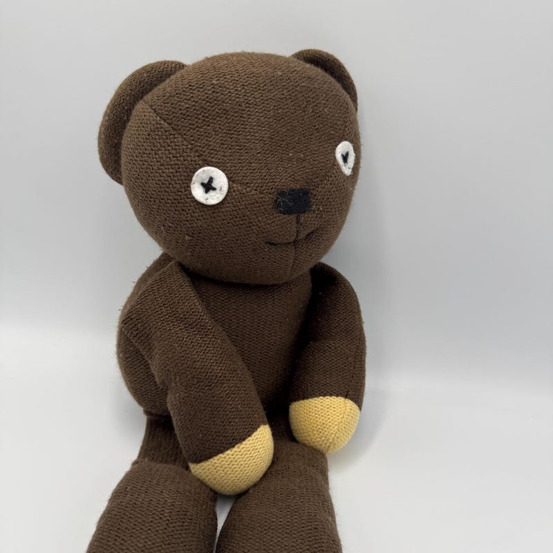 Mr. Bean Teddy Bear - Etsy UK