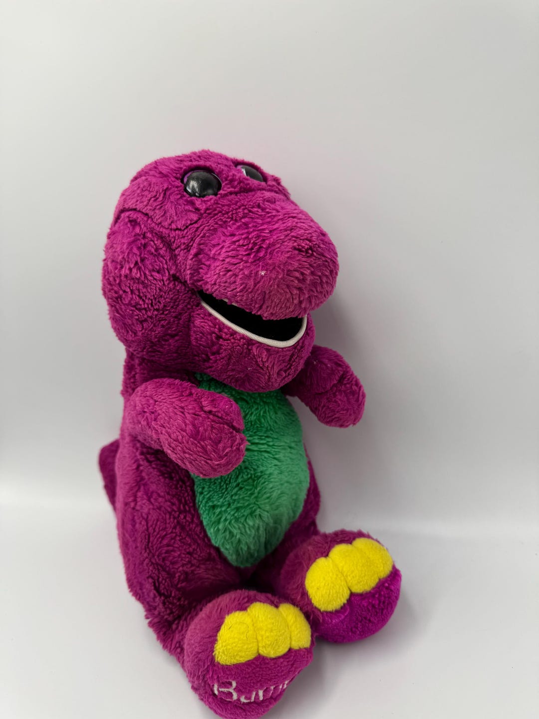 Vintage 1990s Barney Soft Toy, Excellent Purple Dragon, Gift Idea - Etsy