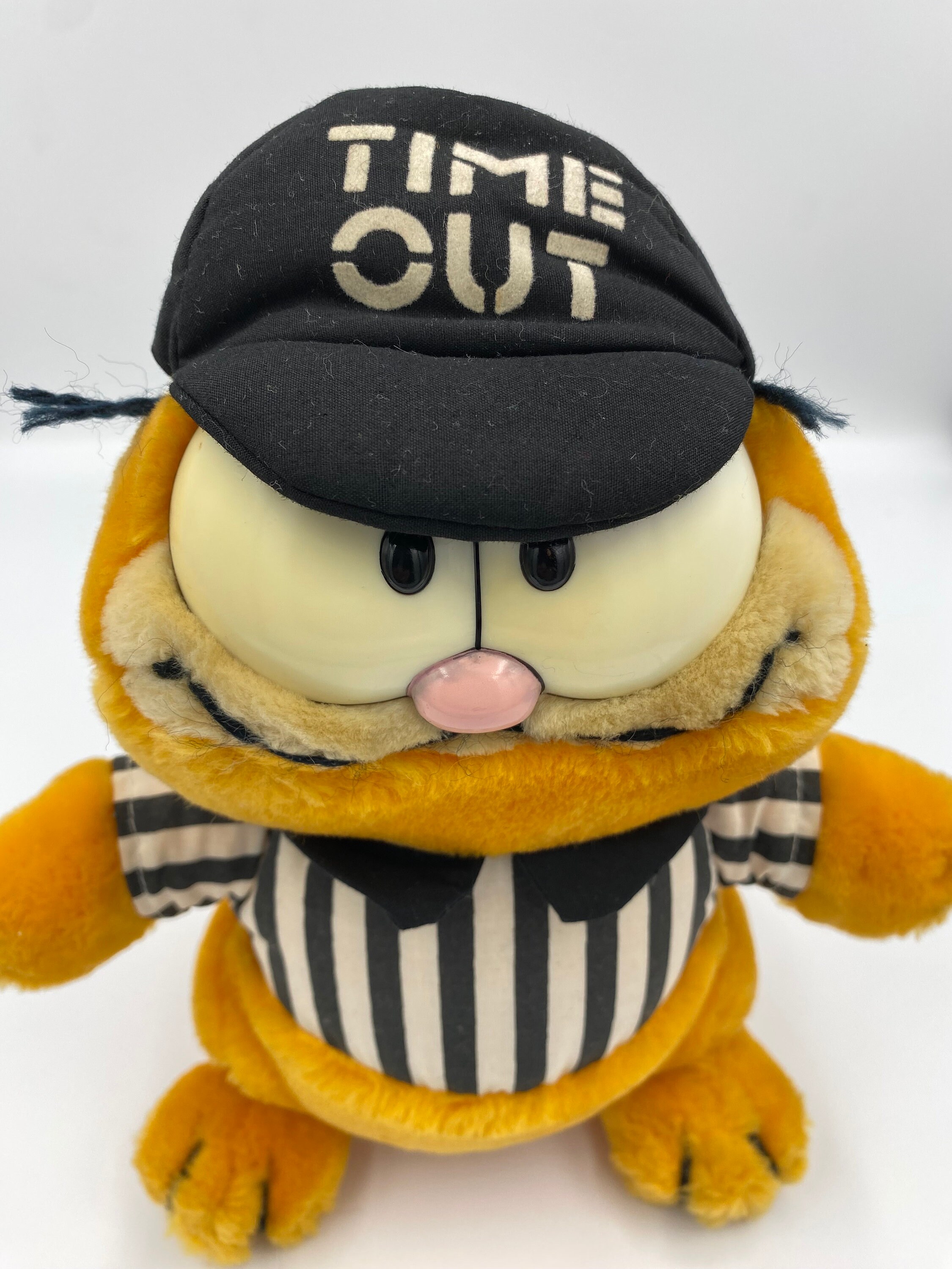 Garfield time Out Referee Cat Vintage Retro Soft Plush Toy Made by ...