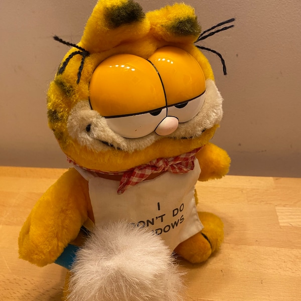 Garfield Window Plush - Etsy UK