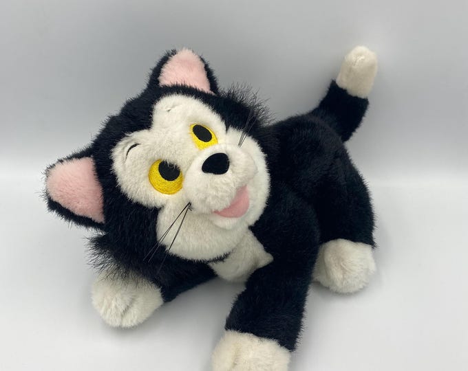 1990s Figaro Cat From Pinocchio Soft Plush Toy, Disneyland - Etsy UK