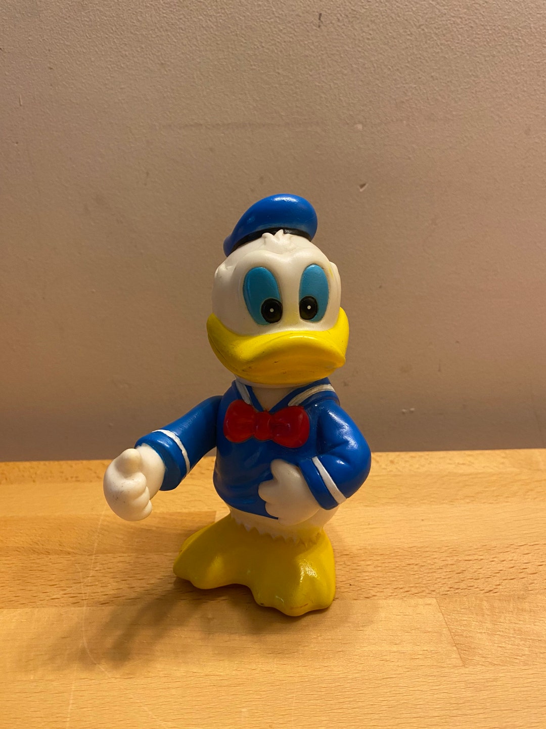 1990s Donald Duck Disney Money Box With Stopper. Excellent Colourful ...