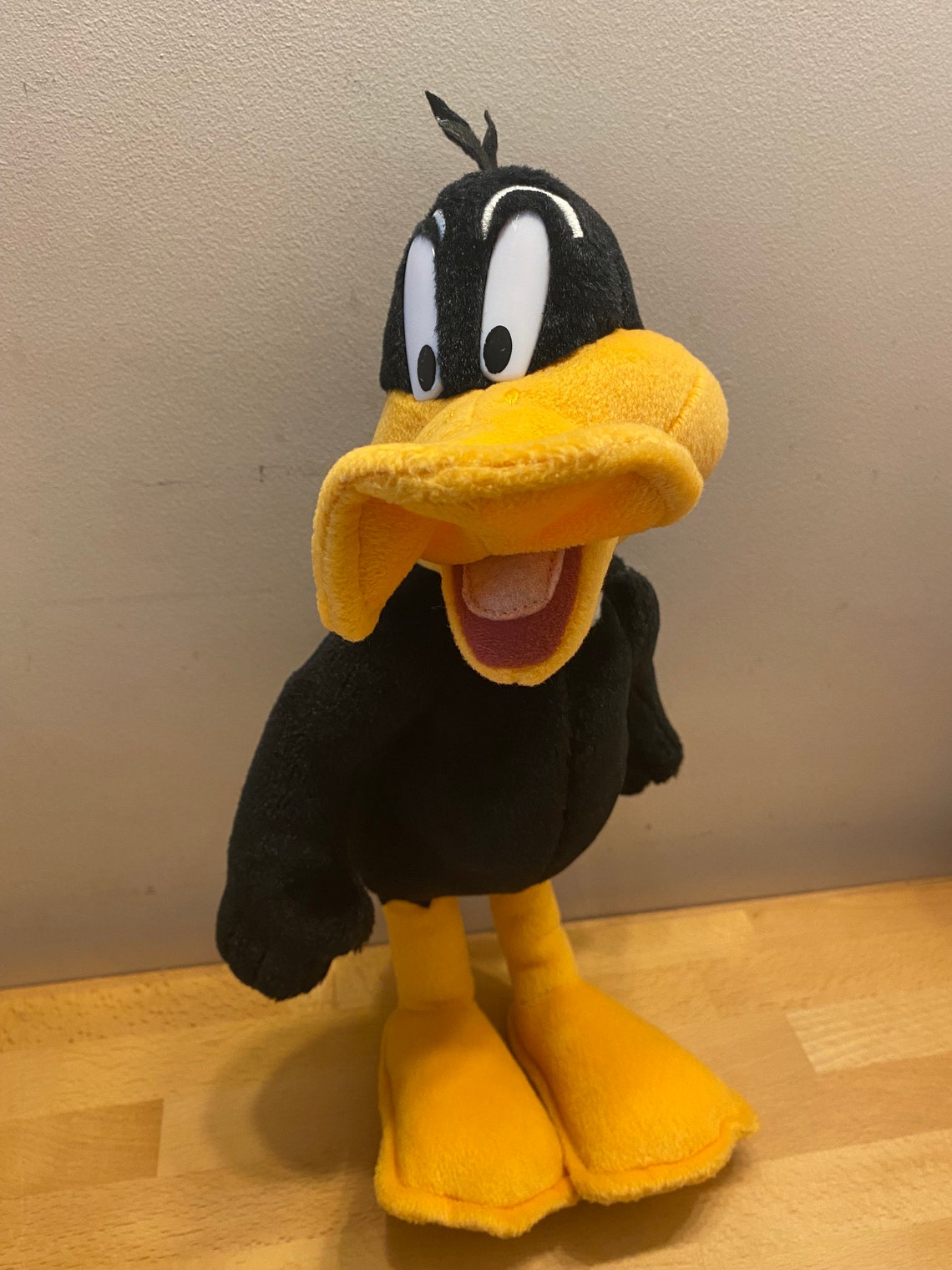 Daffy Duck Looney Tunes Soft Plush Toy 2000 Warner Brothers - Etsy