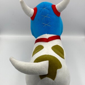 2004 mucha Lucha Wrestling Dog Soft Toy, by Quiron Famosa, Unusual Hard ...