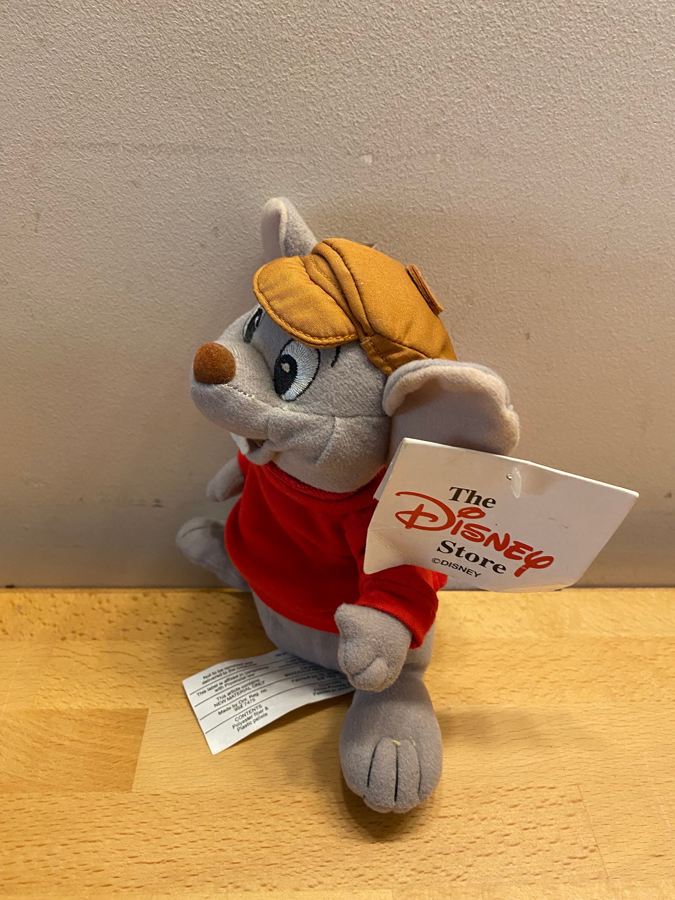 Rescuers Bernard Mini Bean Bag Mouse Soft Plush Toy From - Etsy