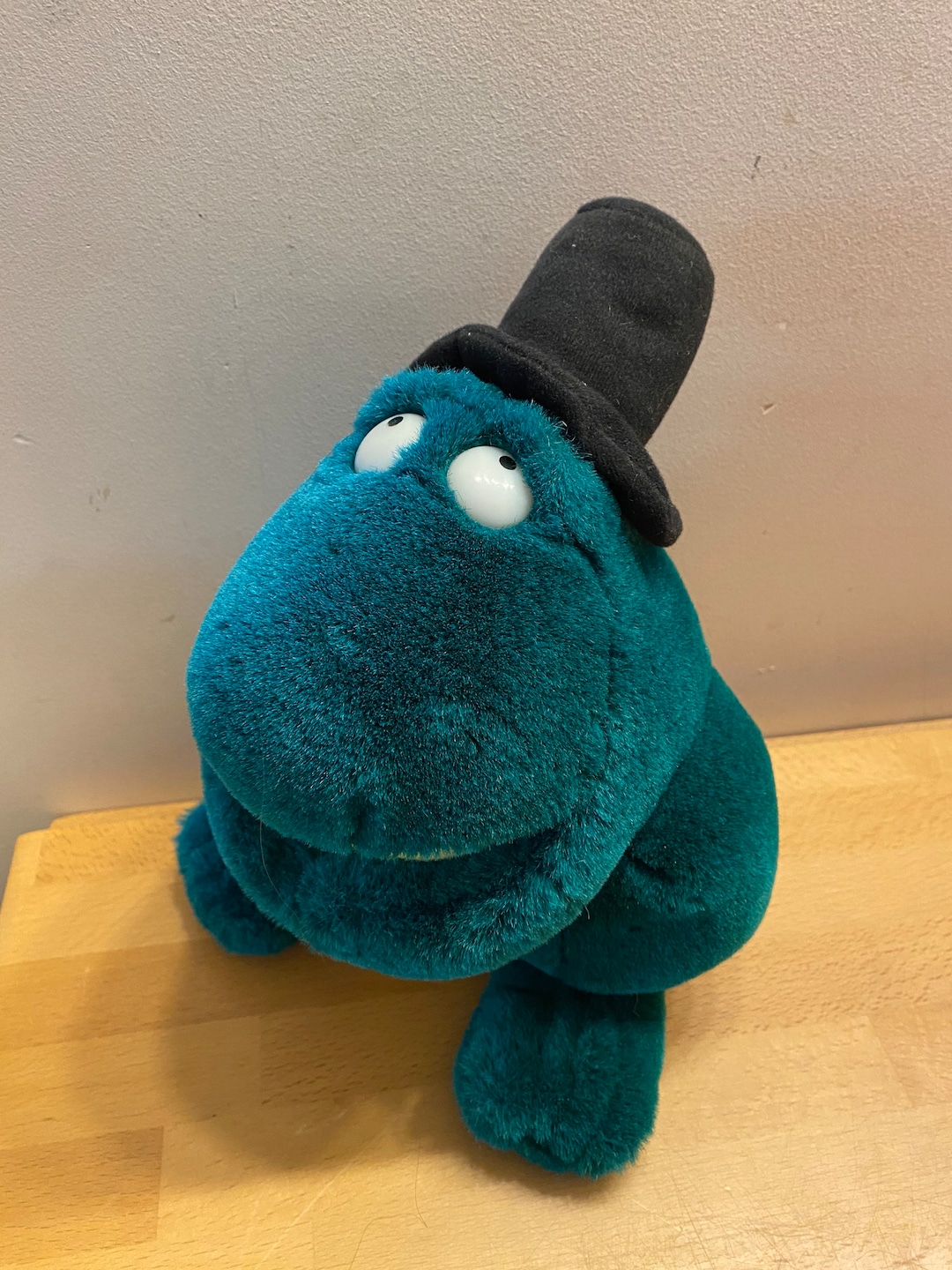 Retro Frog Prince With Hat Vintage 1980s Soft Plush Toy. Excellent ...