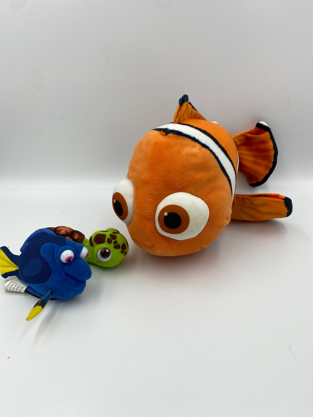 Vintage Finding Nemo Trio of Nemo, Squirt & Dory Soft Toys, 2003 ...
