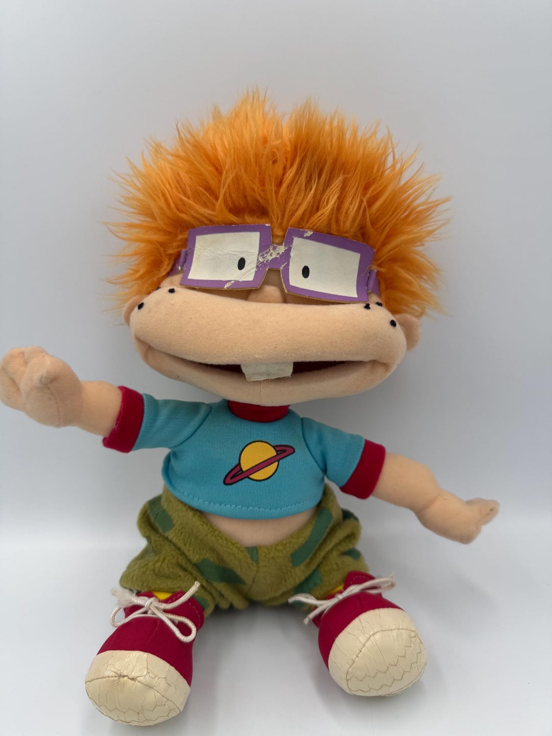 2001 Chuckie From Rugrats Retro Soft Toys by Gosh, Viacom. Good ...