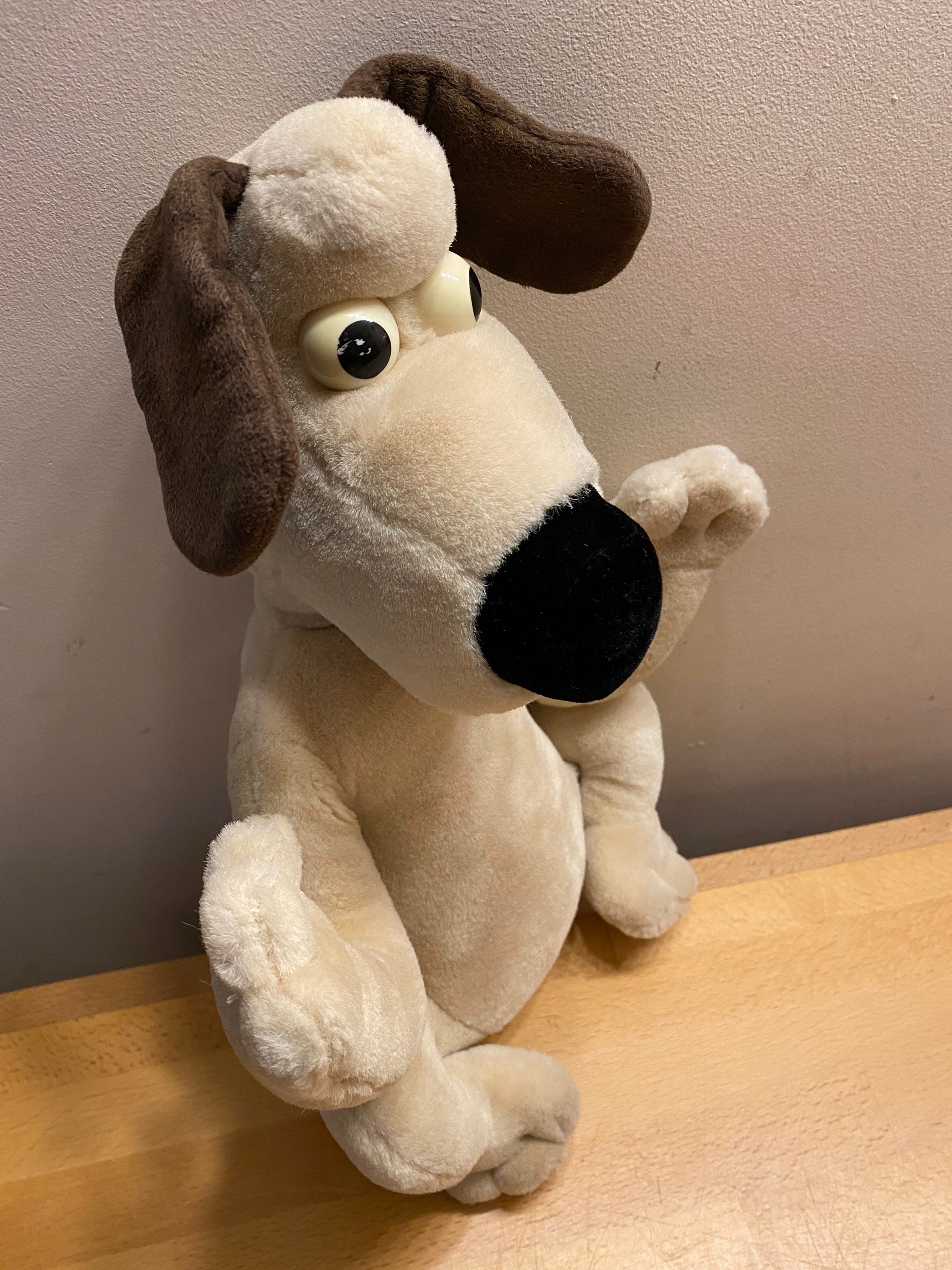 Merrythought Rare Gromit Soft Toy Plush Dog From Wallace & Gromit ...
