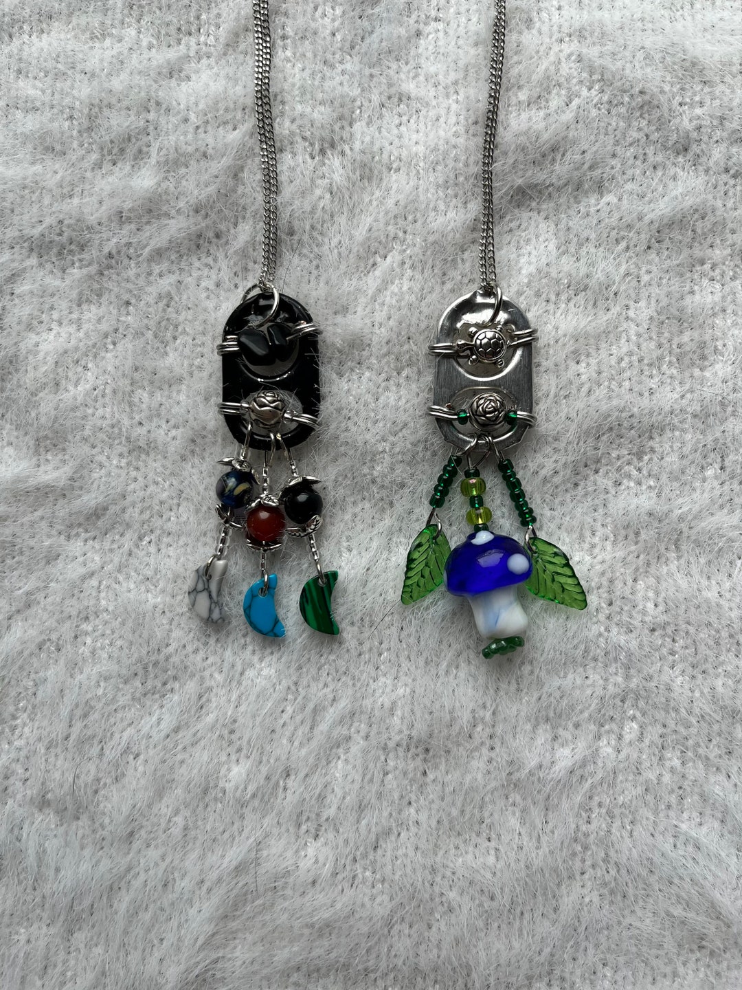 Cottagecore Bottle Tab Necklaces - Etsy