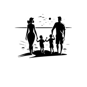 Family Svg, Beach Svg, Mom Svg, Dad Svg, Children Svg, Kids Svg, Family ...
