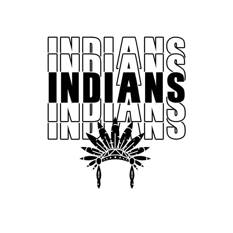 Indians Svg - Etsy