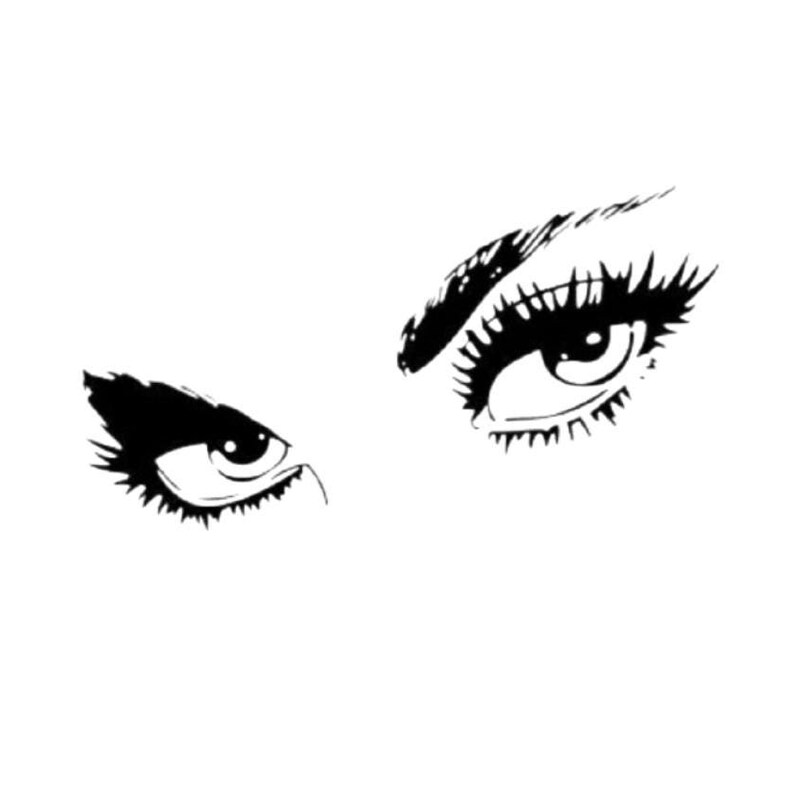 Woman Eyes Svg - Etsy