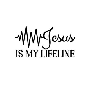 Jesus is My Lifeline Svg, Jesus Svg, Lifeline Svg, Christian Svg, Faith ...