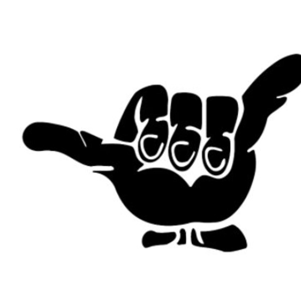 Hang Ten Decal - Etsy