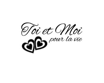 Toi Et Moi Svg - Etsy
