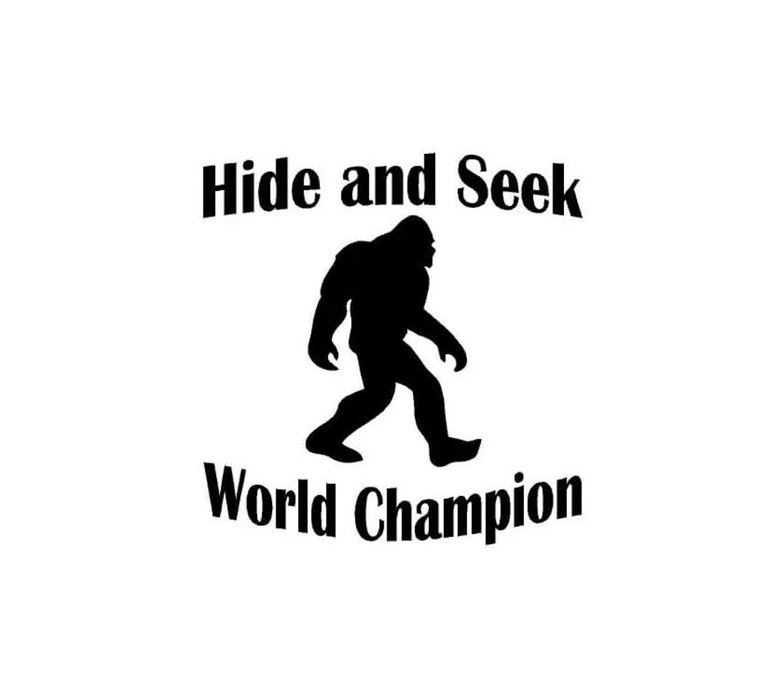 Bigfoot Svg, Sasquatch Svg, Hide and Seek Svg,bigfoot Decal Svg ...