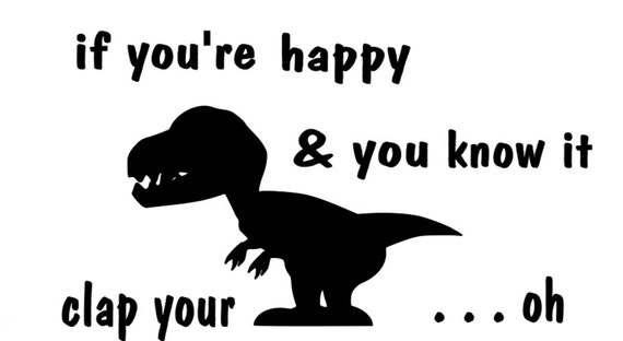 T Rex Can T Clap