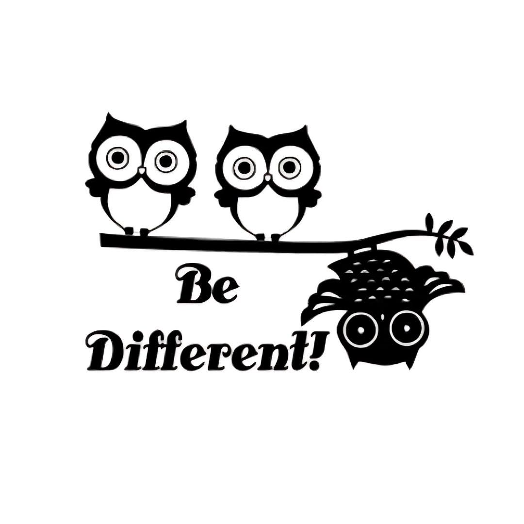 Be Different Svg, Owls Svg, Funny Owls Svg, Cute Owls Svg, Be You Svg ...
