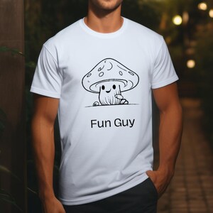 Fun Guy Svg, Fungi Svg, Mushroom Svg, Funny Fungi Svg, T-shirt Svg ...