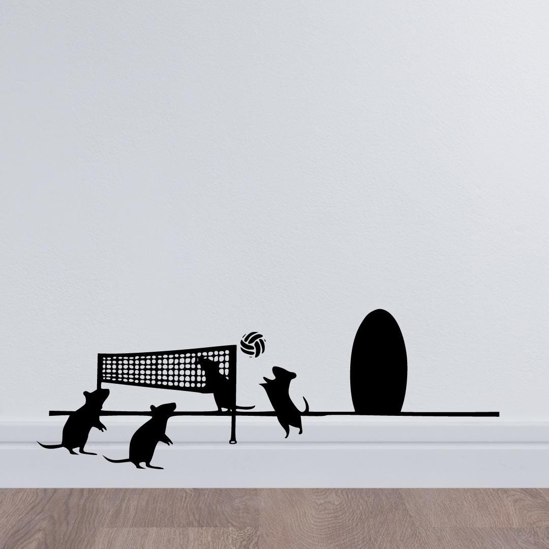 Mouse Life Svg, Mouse Svg, Mouse Hole Svg, Mice Playing Volleyball Svg ...