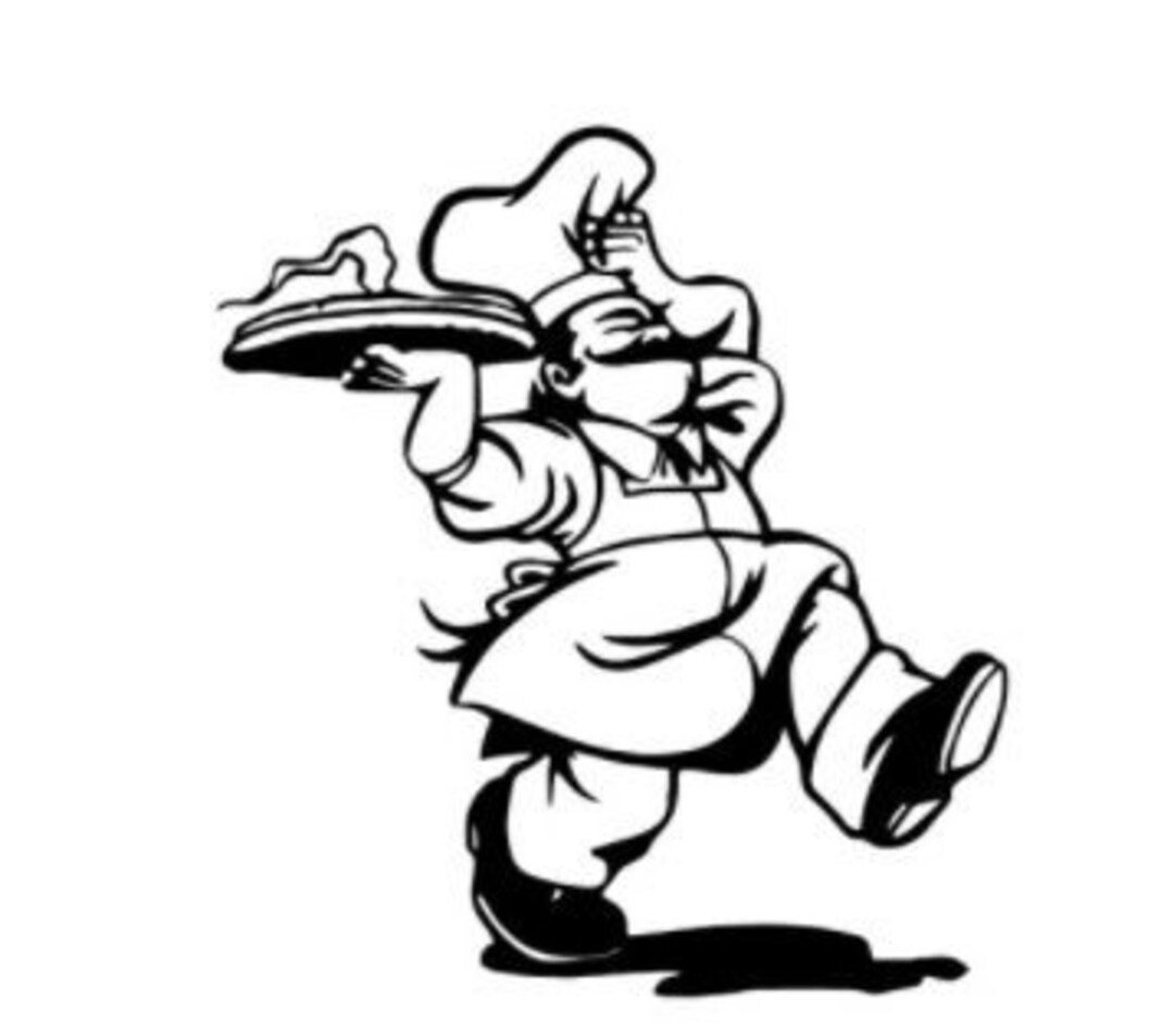 French Chef Svg Chef Svg Serving Tray Svg Cook Svg Vector - Etsy