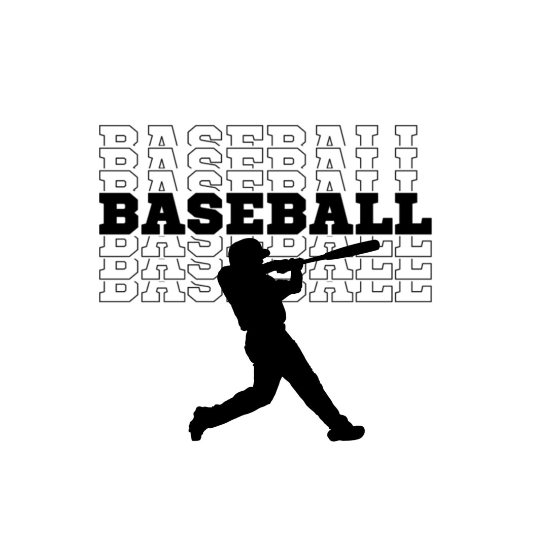 Baseball Svg, Sports Svg, Baseball Bat Svg, Batter Svg, Sports Font SVG ...